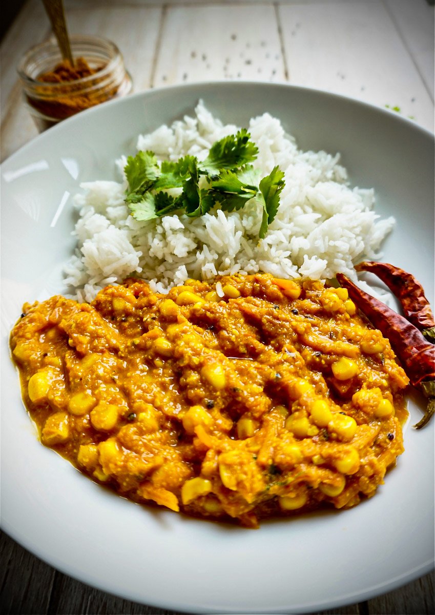 Corn Curry - Share the Spice Dinner