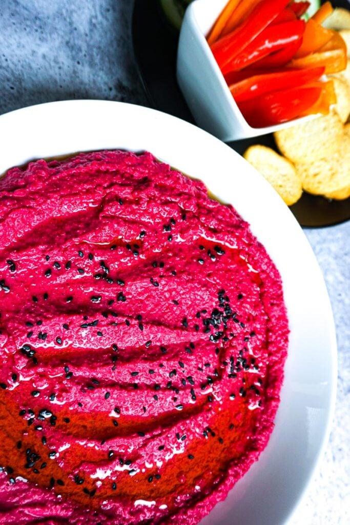 Beetroot Hummus Recipe