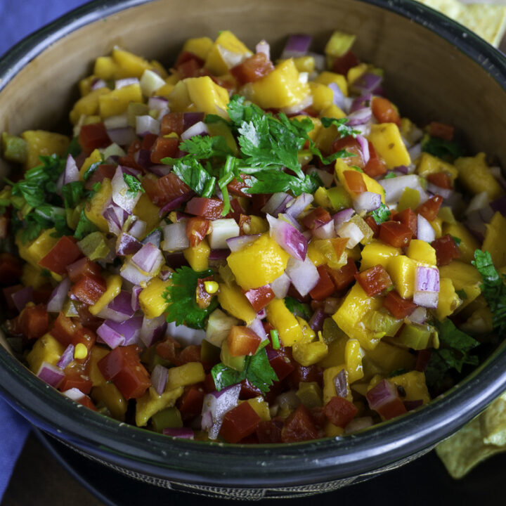 Fresh Mango Salsa - Share the Spice Appetizer