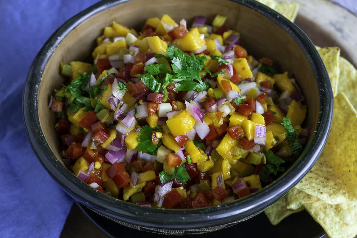 Fresh Mango Salsa - Share the Spice Appetizers