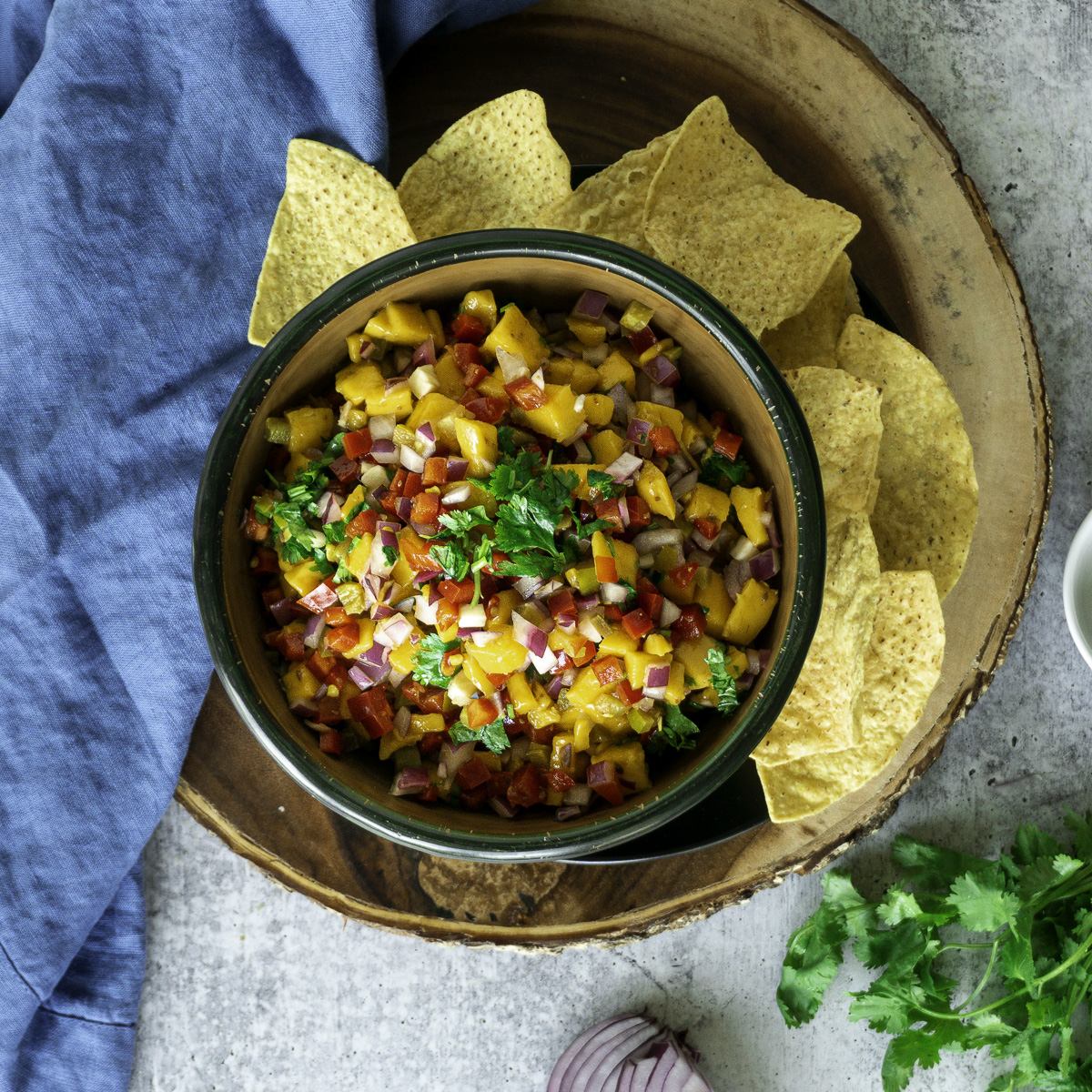 Fresh Mango Salsa - Share the Spice Appetizer