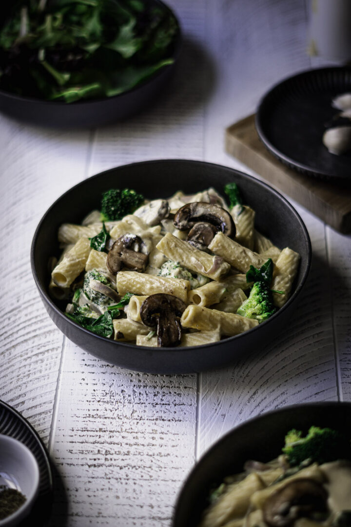 Creamy Vegan Alfredo Pasta Share the Spice