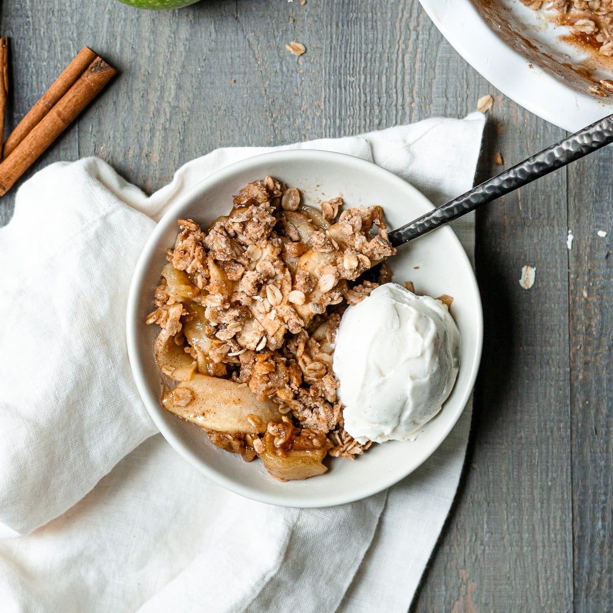 Vegan Apple Crisp Share the Spice