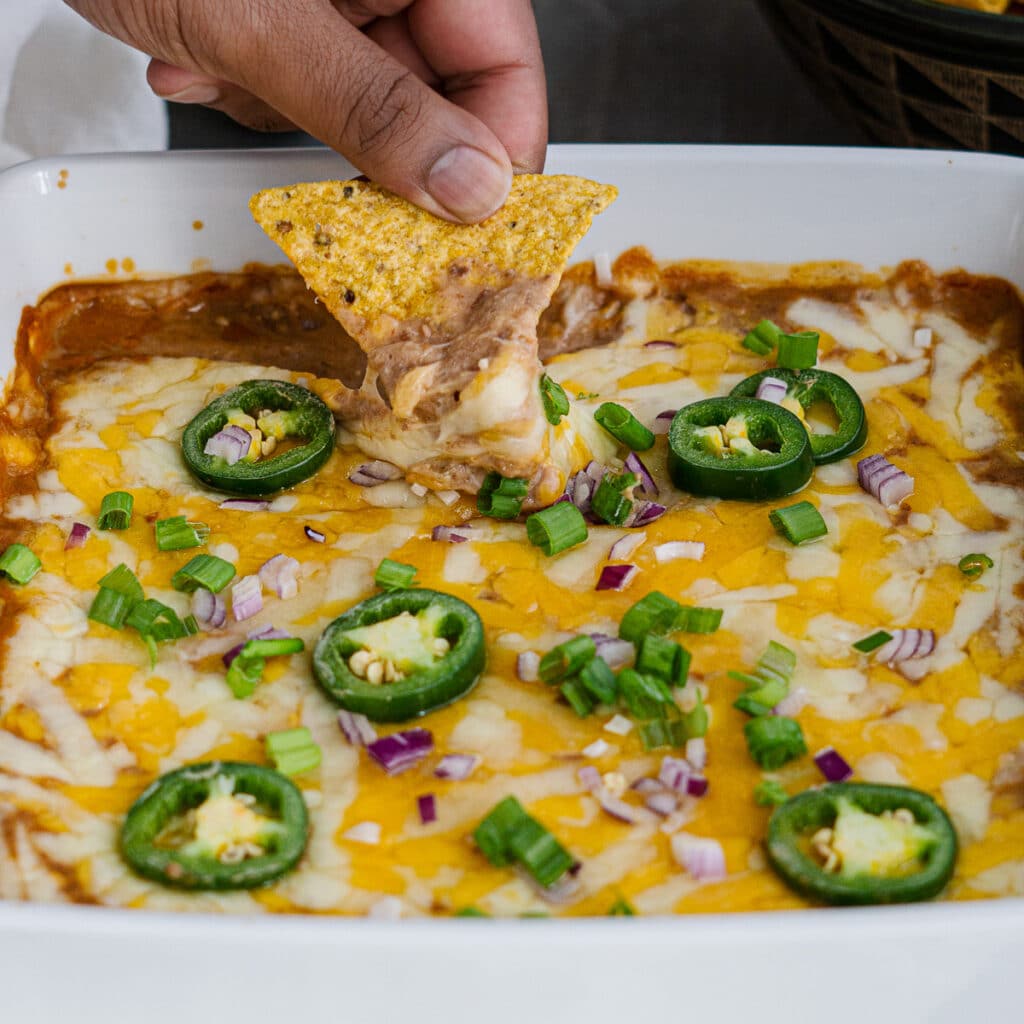 Refried Bean Dip - Share the Spice