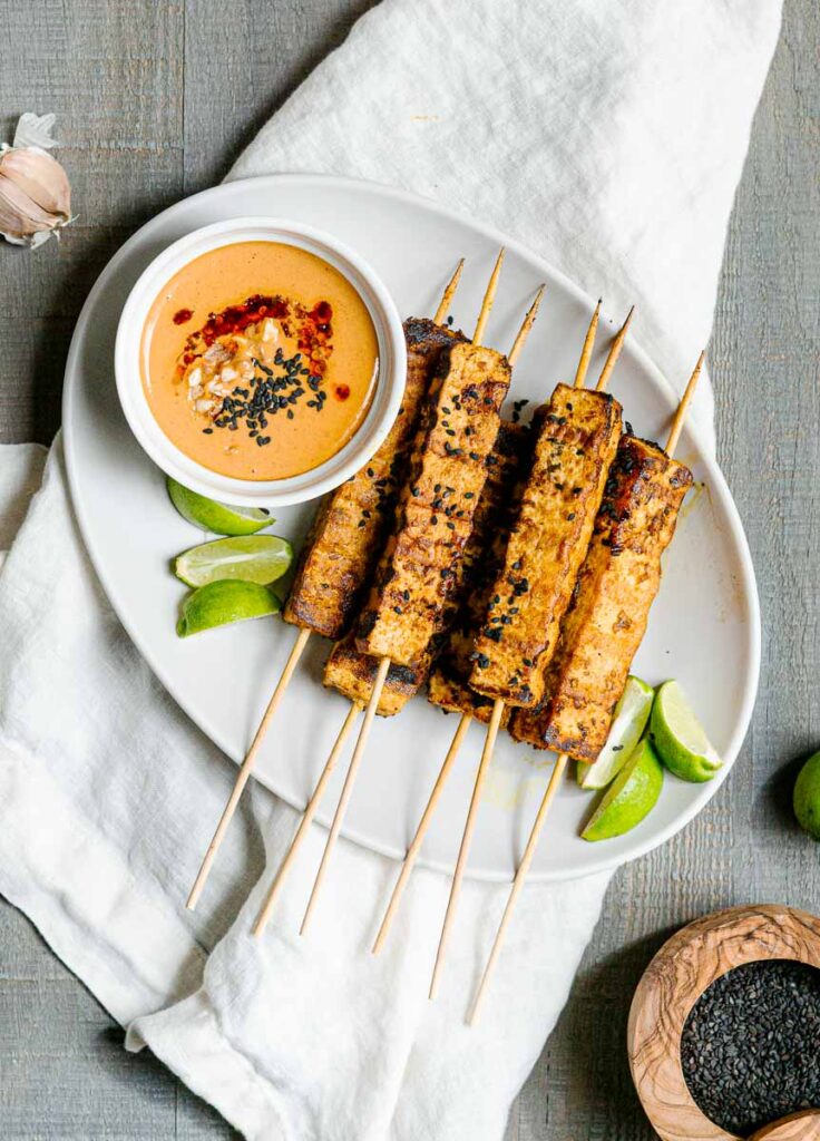 Tofu Satay Share the Spice
