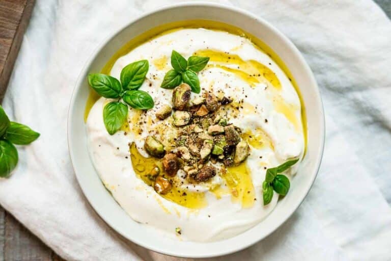 Whipped Ricotta with Roasted Pistachios - Share the Spice