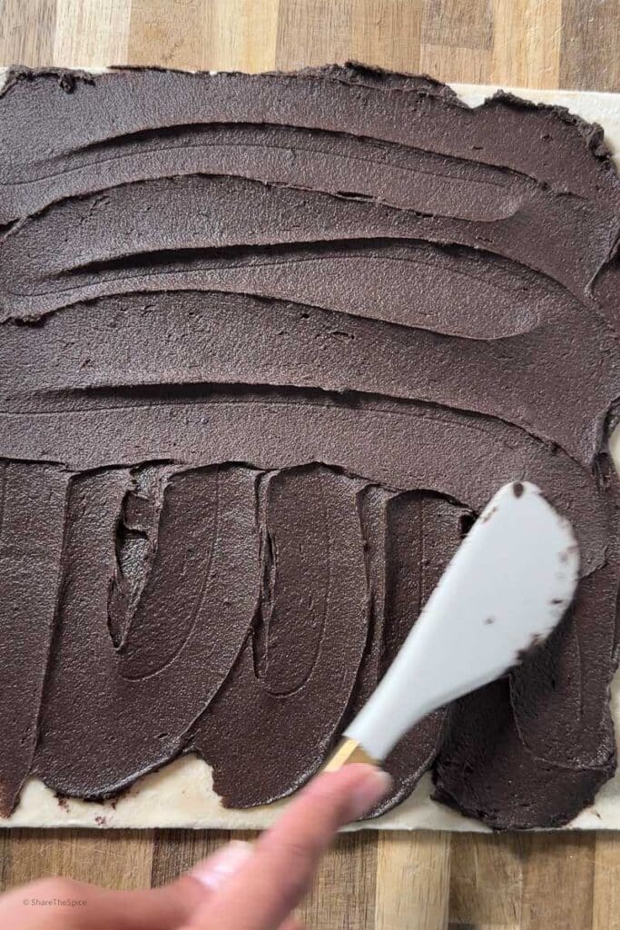 Oreo Puff Pastry Twists with Nutella Glaze Share the Spice